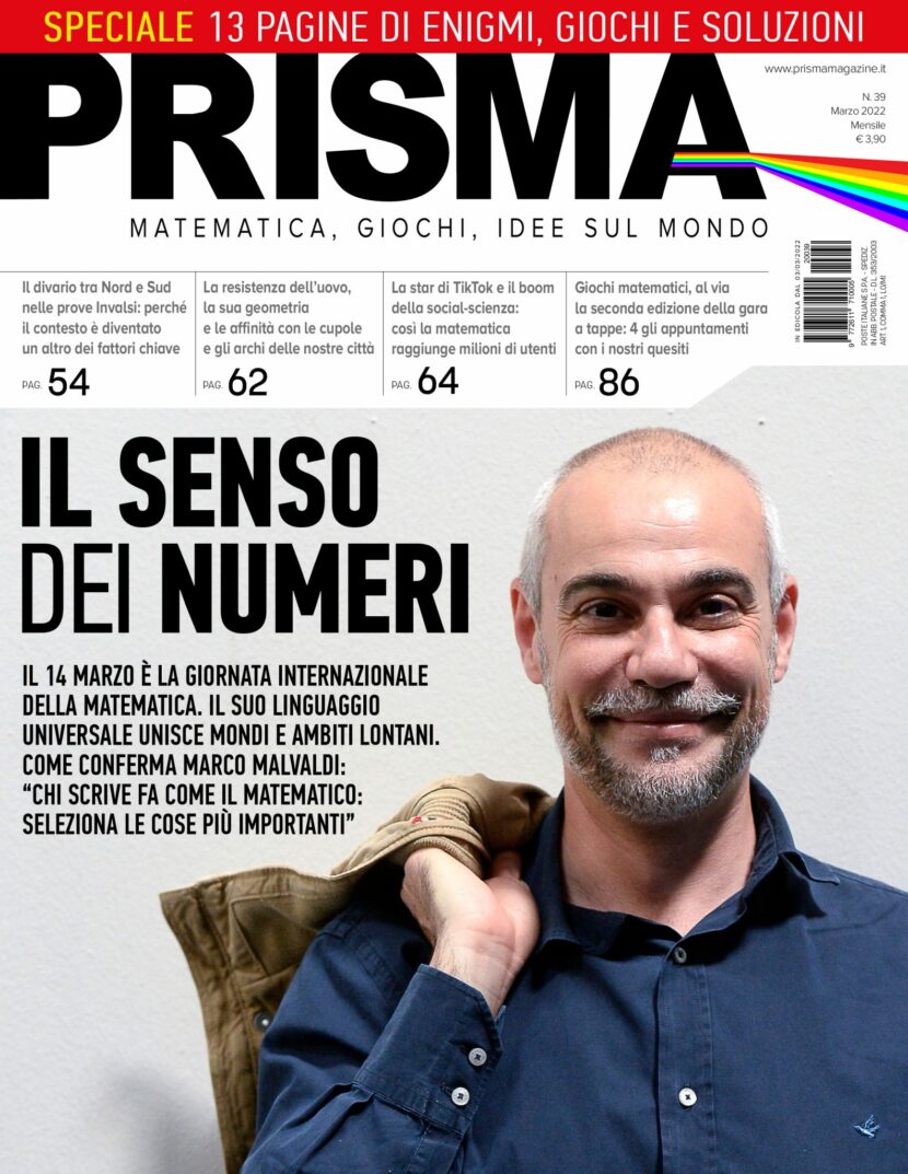 Il Liceo Matematico sulla rivista PRISMA - Liceo Matematico Il Liceo Matematico sulla rivista PRISMA - Liceo Matematico